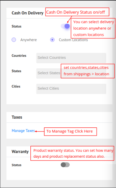 How to Create New Product